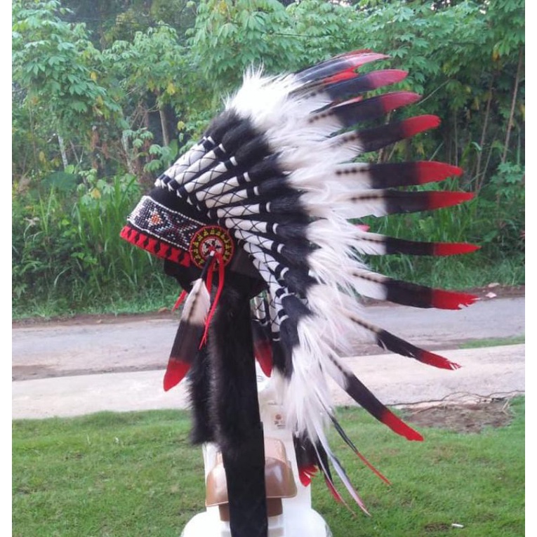 Jual Topi indian topi apache warbonnet indian TOPININDIAN TOPI APACHE ...
