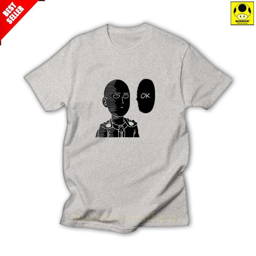 Jual Mushroom Official - Kaos Saitama ok / kaos one puch man / kaos OPM ... Jual Mushroom Official - Kaos Saitama ok / kaos one puch man / kaos OPM ...