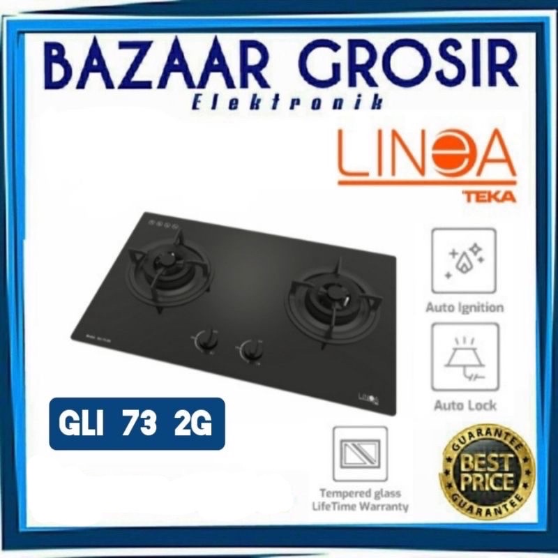 Jual KOMPOR TANAM GAS TEKA LINEA GLI 73 2G AI AL 2TR 2 TUNGKU GLI732GAIAL | Shopee Indonesia
