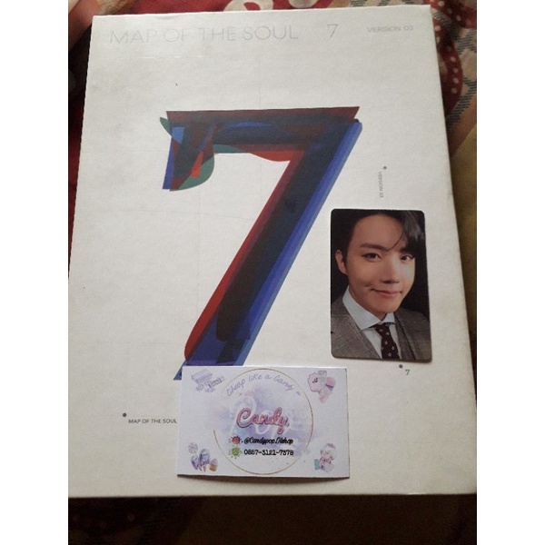 Jual [READY STOCK] UNSEALED FULLSET ALBUM BTS MOTS 7 VER 3 / MAP OF THE ...