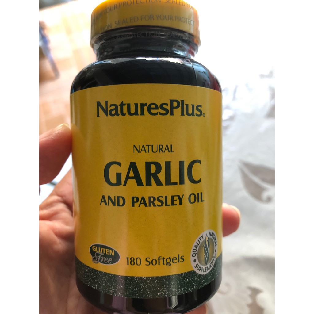 Jual Nature's Plus Natural Garlic and Parsley Oil 180 softgels Natures ...