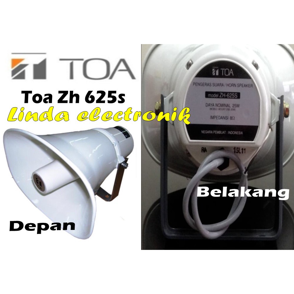 Jual Speaker horn toa zh 625s toa zh 625 s toa zh652 s original | Shopee Indonesia