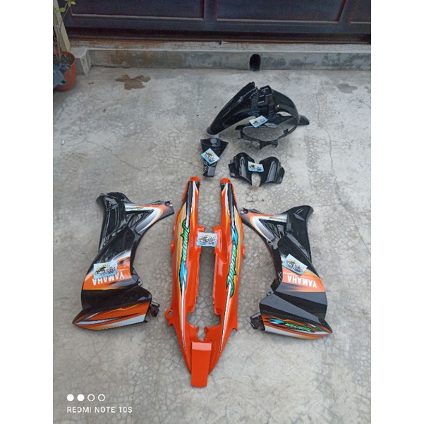 Jual Cover Body Fullset Full Set Halus Jupiter Z Lama Cw oren hitam ber ...