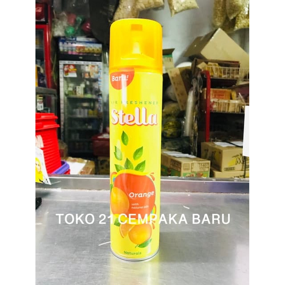Jual Stella Aerosol ORANGE Kaleng Spray 400 ml | Stella Pengharum ...