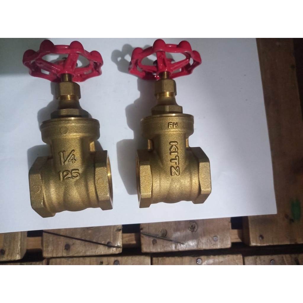 Jual Get Valve Kitz 1 1/4 inch / Stop Kran 1 1/4 inch / Get Valve Kitz ...