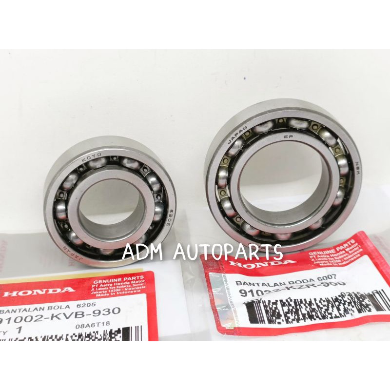 Jual Bearing Kruk As 6205+6007 Laher Bandul Beat karbu Scoopy karbu - Beat fi Scoopy fi Spacy fi ...