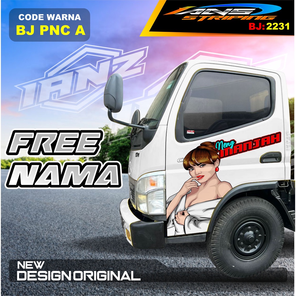 Jual DECAL STICKER PINTU TRUK FUSO RAGASA / DECAL PINTU DUMTRUK ...