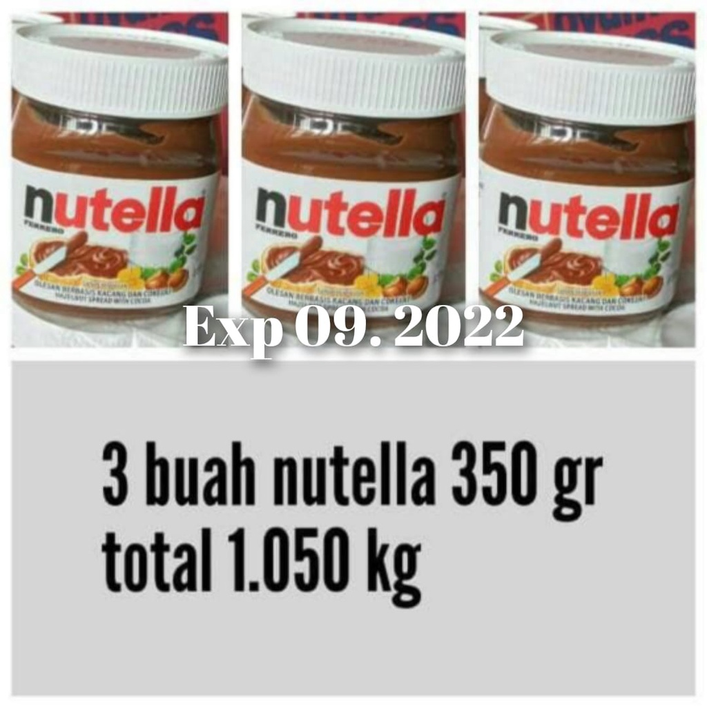 Jual nutella 1 kg / nutella 1000 gr | Shopee Indonesia