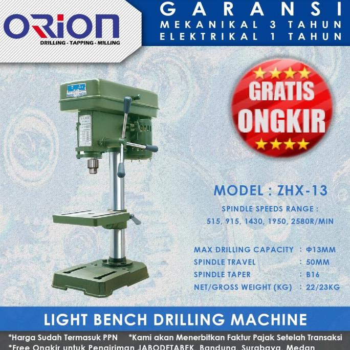 Jual Mesin Bor Duduk Orion Light Bench Drilling Machine Zhx-13 | Shopee Indonesia
