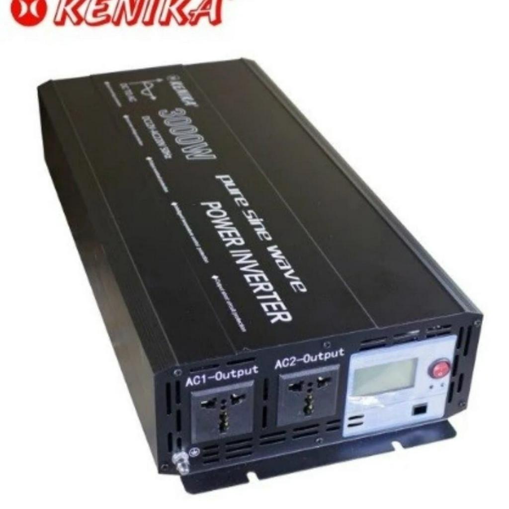 Jual KENIKA PURE SINEWAVE 3000W-12V/220AC POWER INVERTER PSWD 3000W/12v | Shopee Indonesia