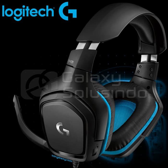 Jual Logitech G431 7 1 Surround Sound Gaming Headset | Shopee Indonesia