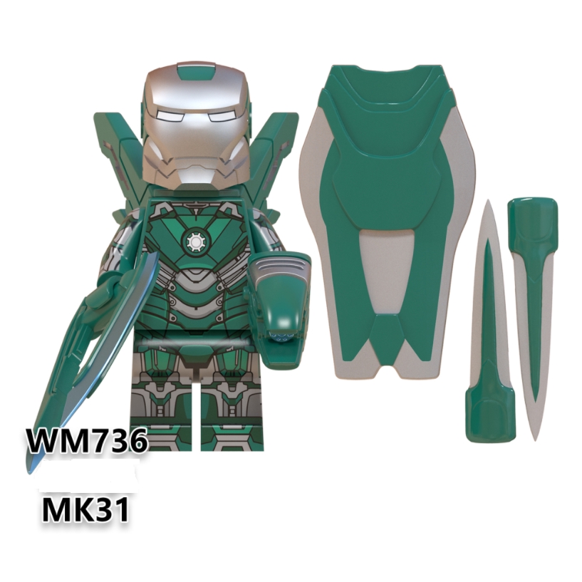 Jual Iron Man MK 31 Weapon Set Minifigure | Shopee Indonesia