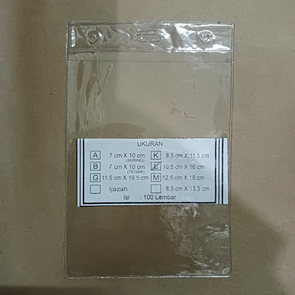 Jual ID Card Mika / Mika ID / Plastik Nametag | Shopee Indonesia