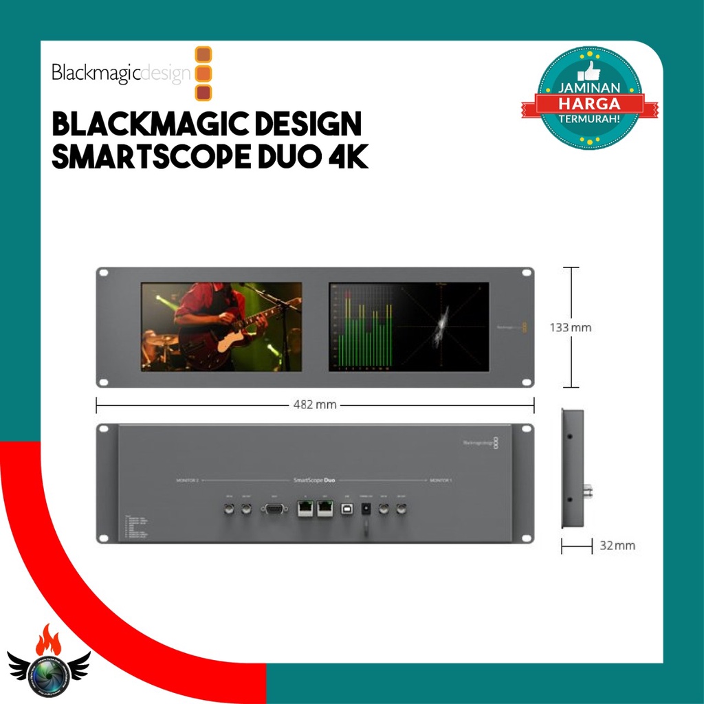Jual Blackmagic Design SmartScope Duo 4K | Shopee Indonesia