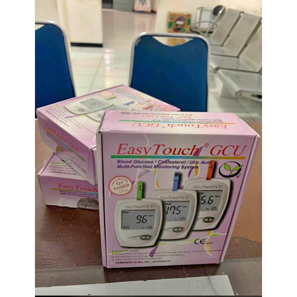 Jual Alat Easy Touch GCU 3in1 Alat Cek Gula Darah Murah | Shopee Indonesia