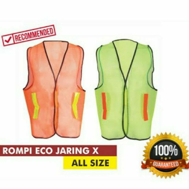 Jual Rompi Proyek Safety Jaring Rompi Parkir Murah GO Save JAPAN ...