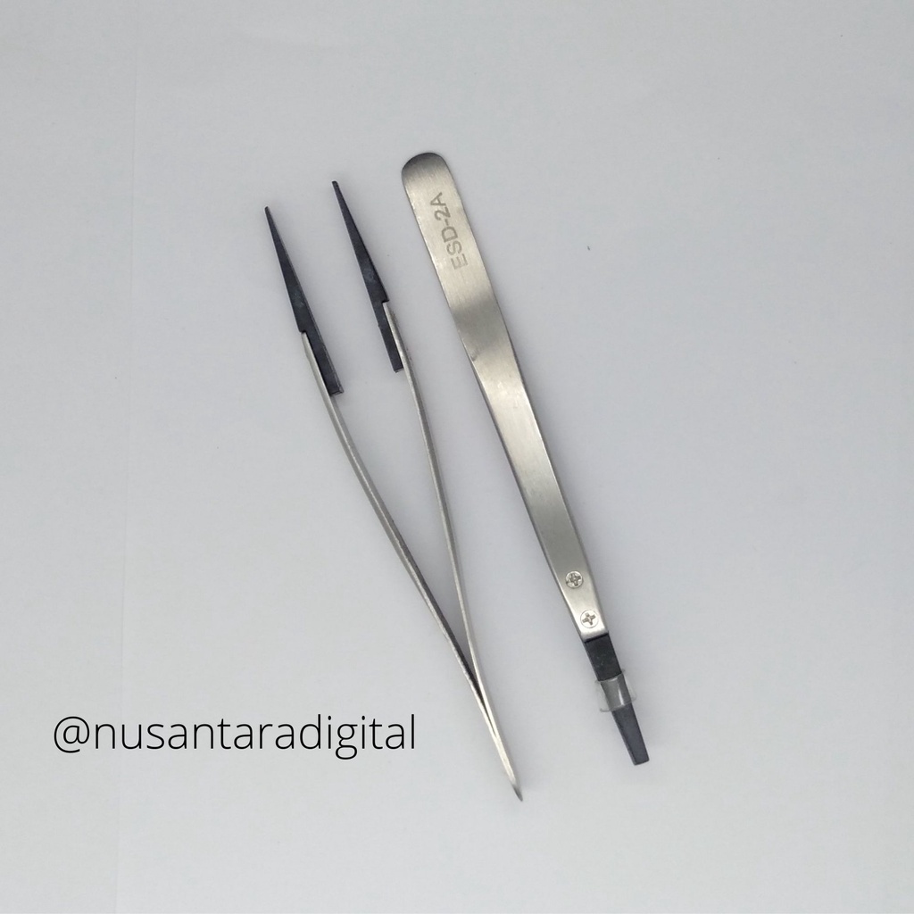 Jual Pinset Vetus Warna Silver ESD-2A | Shopee Indonesia
