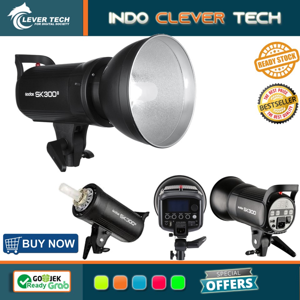 Jual Godox SK300II SK-300 II SK-300II Studio Strobe Light DISTRIBUTOR ...