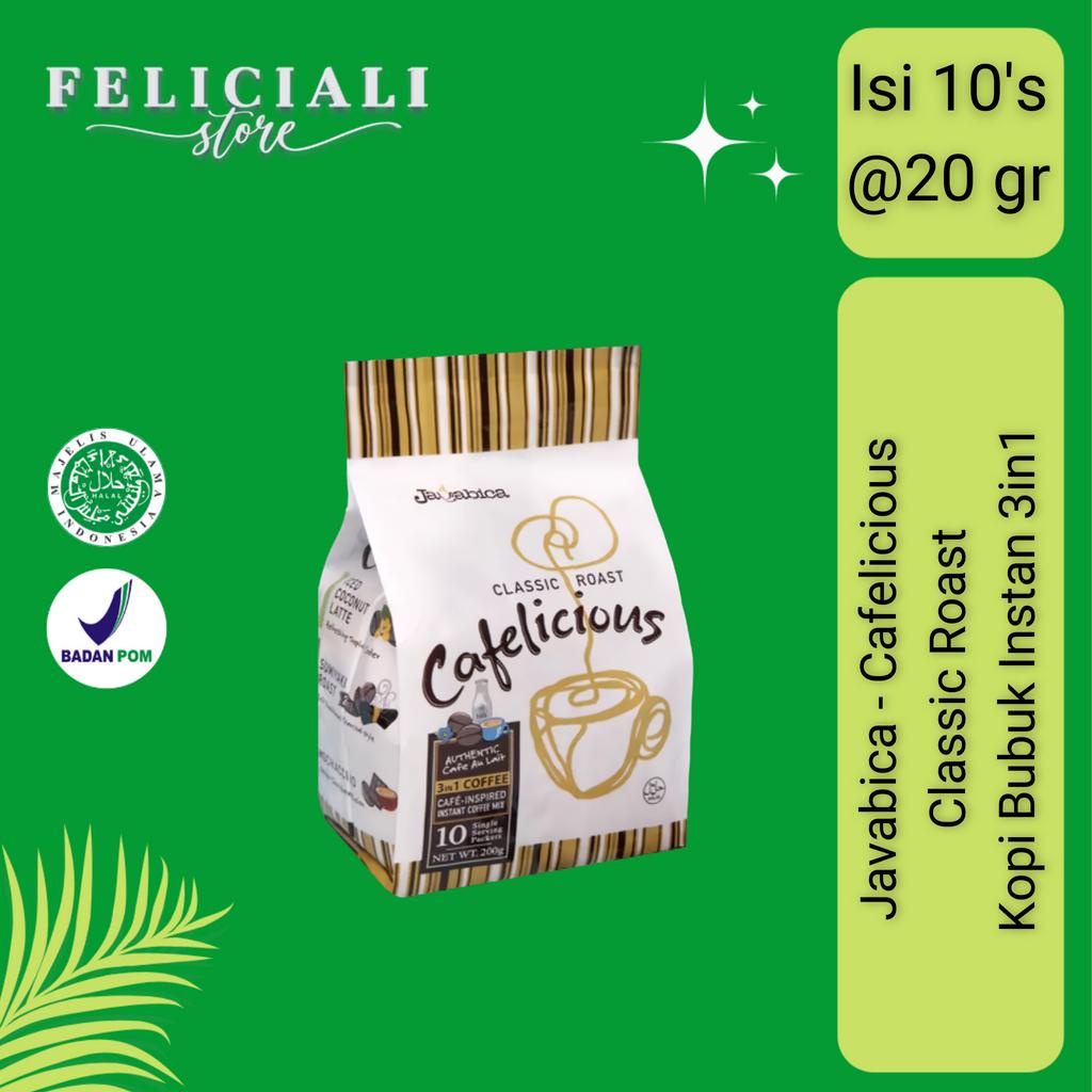 Jual Javabica - Cafelicious Classic Roast - Kopi Instan Mix 3in1 - isi ...