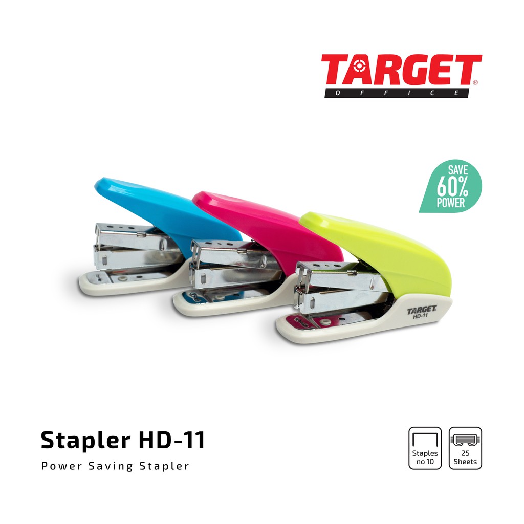 Jual Stapler TARGET HD-11 Staples Power Saving | Shopee Indonesia