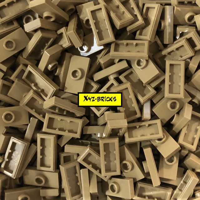 Jual LEGO 4266902 - Plate 1x2 with 1 Knob Sand Yellow (Dark Tan ...