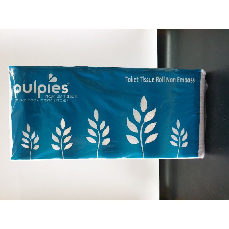 Jual Pulpies Toilet Roll Non Emboss Tissue | Shopee Indonesia
