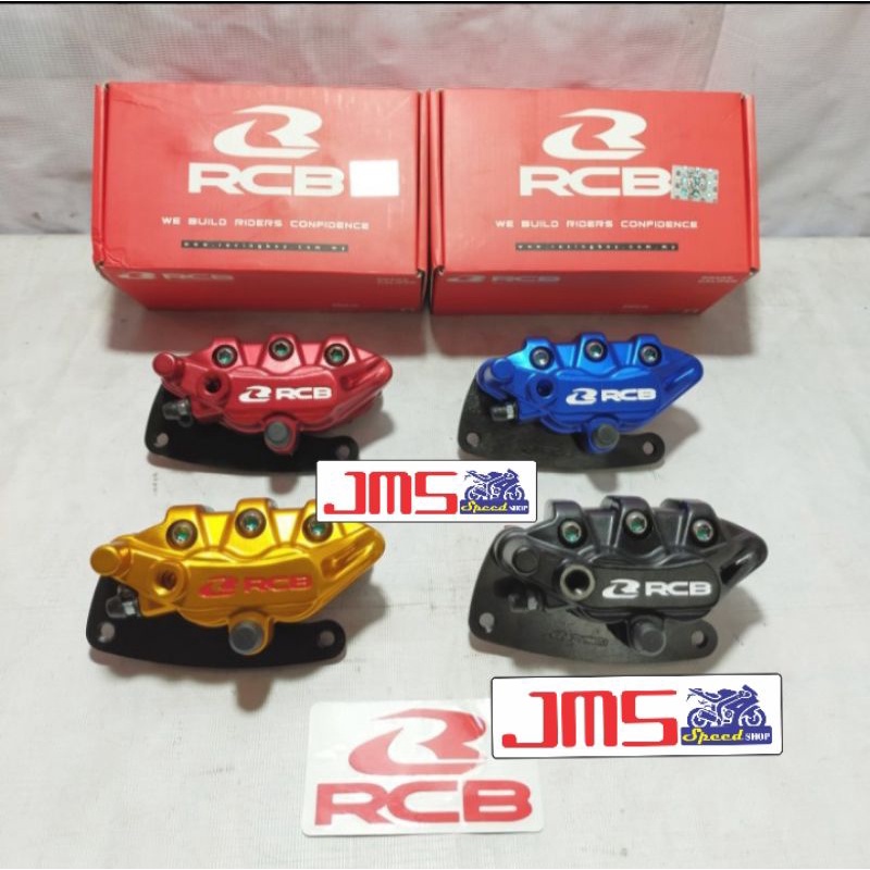 Jual kaliper pala babi original rcb s series depan belakang Scoopy beat Vario 125/150 nmax aerox ...