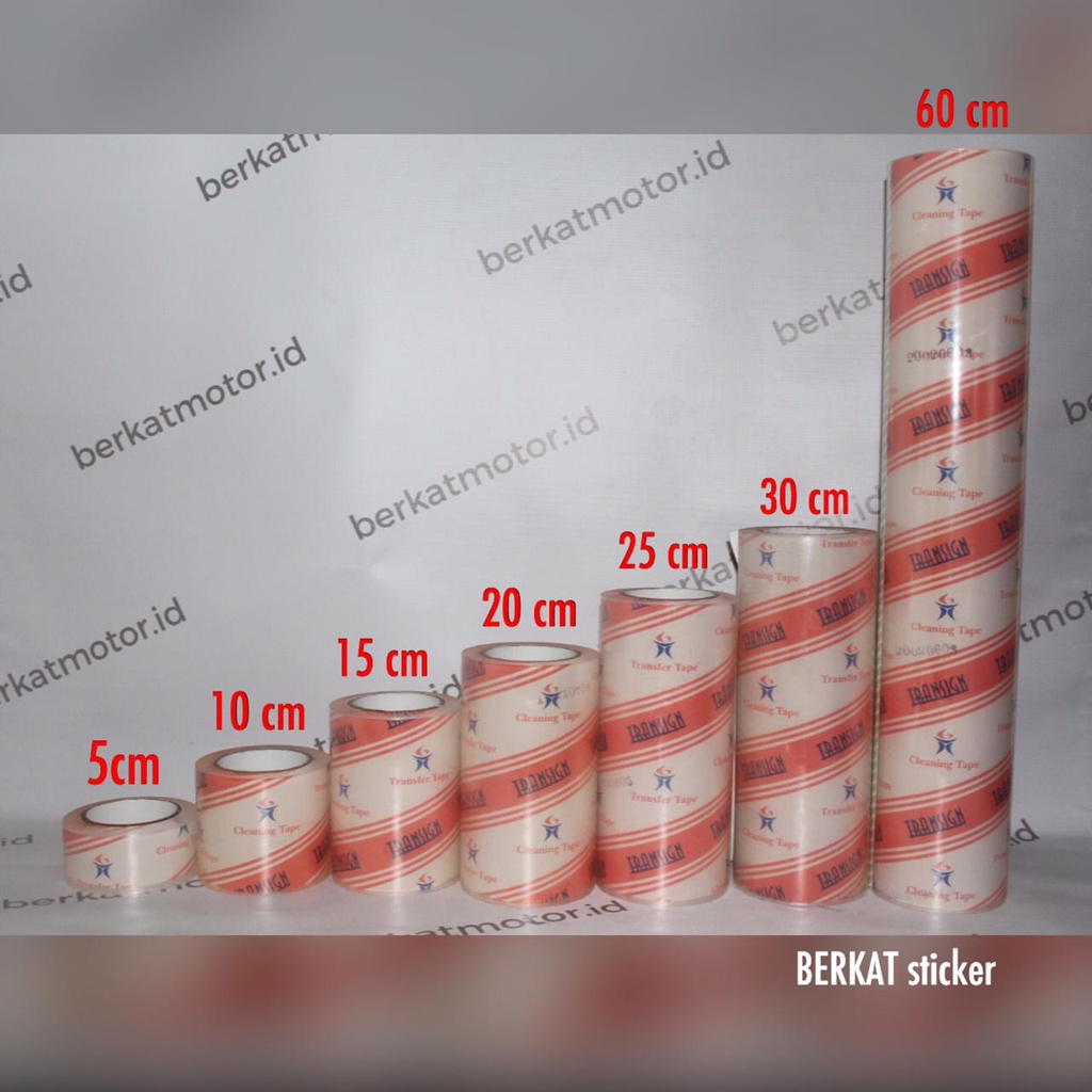 Jual TRANSFER / MASKING TAPE TRANSIGN 10CMx100YARD LAMINASI CUTTING ...