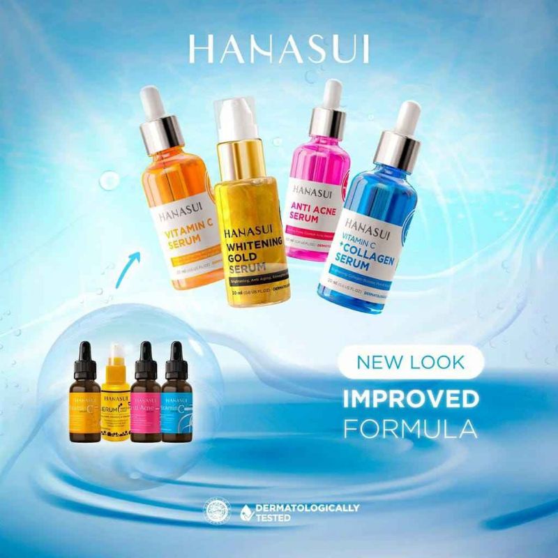 Jual SERUM HANASUI VARIAN LENGKAP | Shopee Indonesia