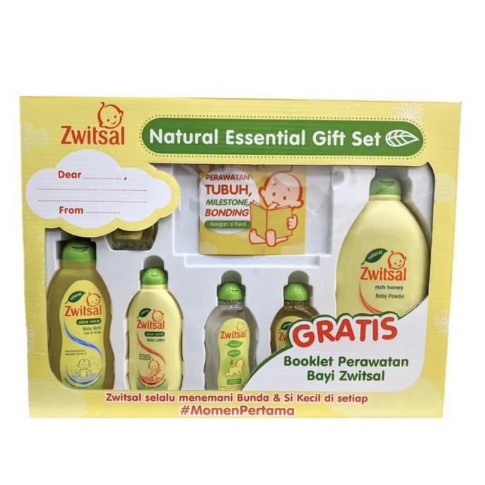 Jual ZWITSAL Baby Spa Gift Box / ZWITSAL Paket Perlengkapan Mandi Bayi ...