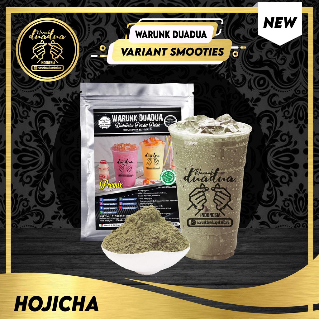 Jual HOJICHA 1kg / Bubuk Minuman Premix Rasa HOJICHA Powder Drink 1kg ...