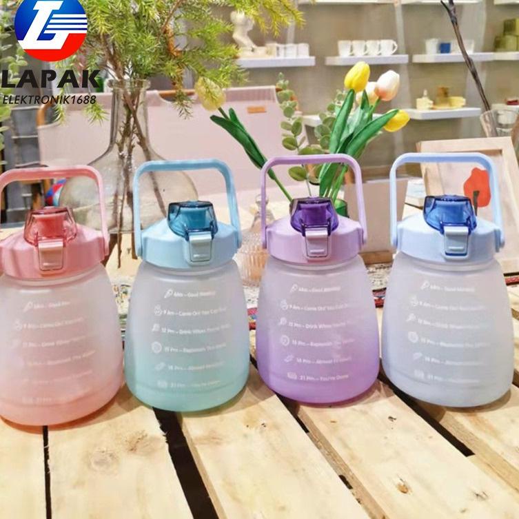 Jual Botol Minum Viral 1 liter botol sultan Botol kekinian real pict ...