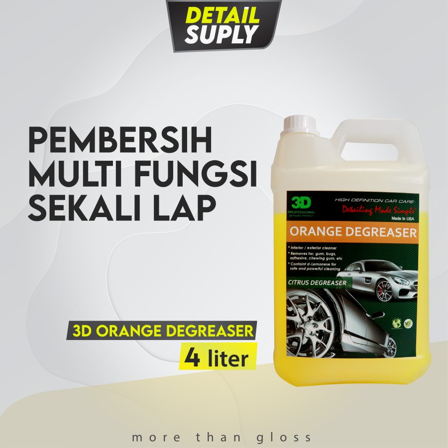 Jual Pembersih Interior & All Purpose Cleaner - 3D Orange Degreaser ...