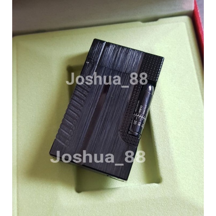 Jual Korek api Mewah St Dupont Paris James Bond series 007 black brush ...