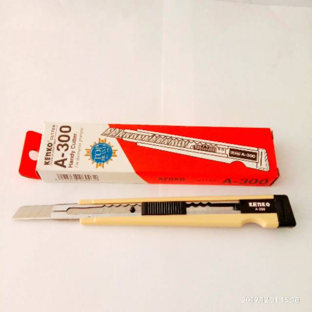Jual Cutter kenko A300 / cutter kecil - 1 pcs | Shopee Indonesia