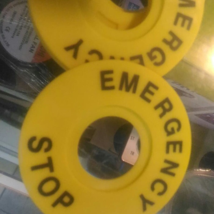 Jual cover tulisan emergency 22/25 mm | Shopee Indonesia