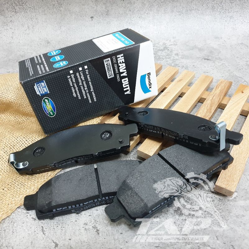 Jual BRAKE DISC PAD - KAMPAS REM DEPAN PAJERO SPORT / TRITON BENDIX ...