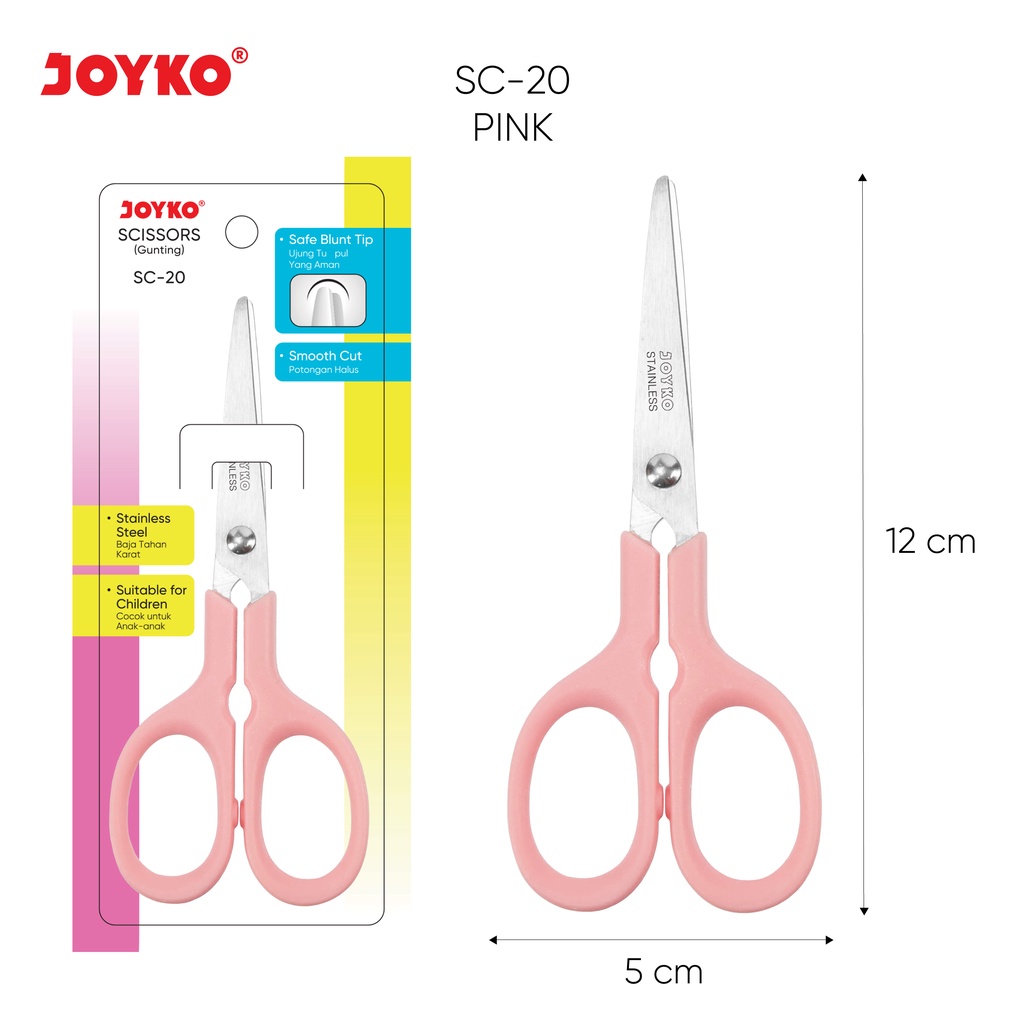 Jual Gunting Scissors Joyko SC-20 | Shopee Indonesia