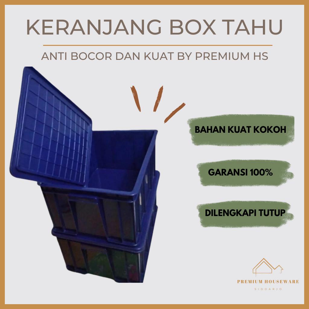Jual BOX CONTAINERN WADAH TAHU DENGAN TUTUP RAPAT ANTI BOCOR BY ...