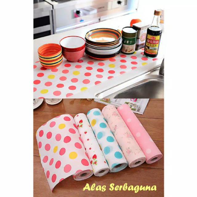 Jual AH Shop Alas Serbaguna Ukuran 30x 300cm. Alas Serbaguna Alas Laci ...