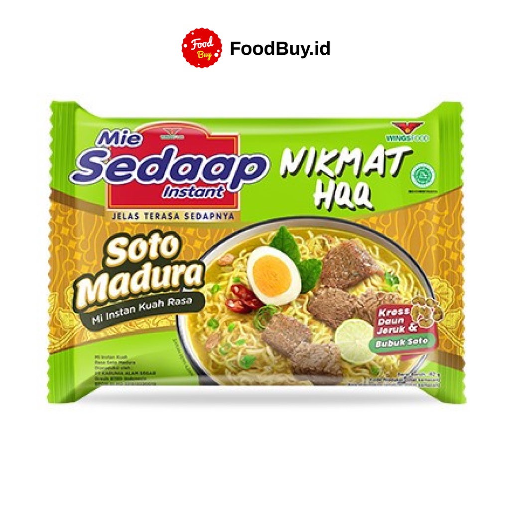 Jual Mie Sedaap Rasa Soto Madura 82 gr | Shopee Indonesia