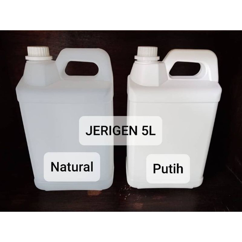 Jual baru jerigen 5 liter jrigen lima liter drigen 5L jerigen baru ...