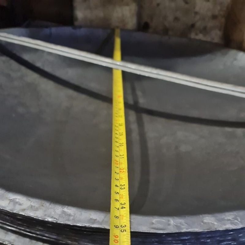 Jual kuali besi ceper kulit kembang tahu wajan besi 90 cm kedalaman 15 ...
