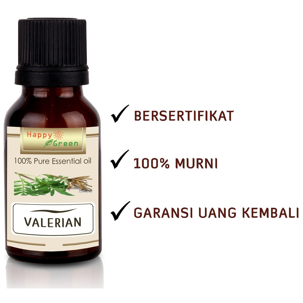Jual Happy Green Valerian Essential Oil - Minyak Valerian 100% Murni ...