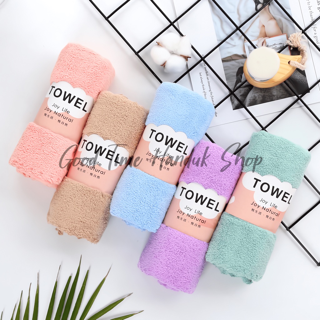 Jual Handuk Mandi Dewasa Microfiber Bulu Polos 35x75cm / 70x140cm ...