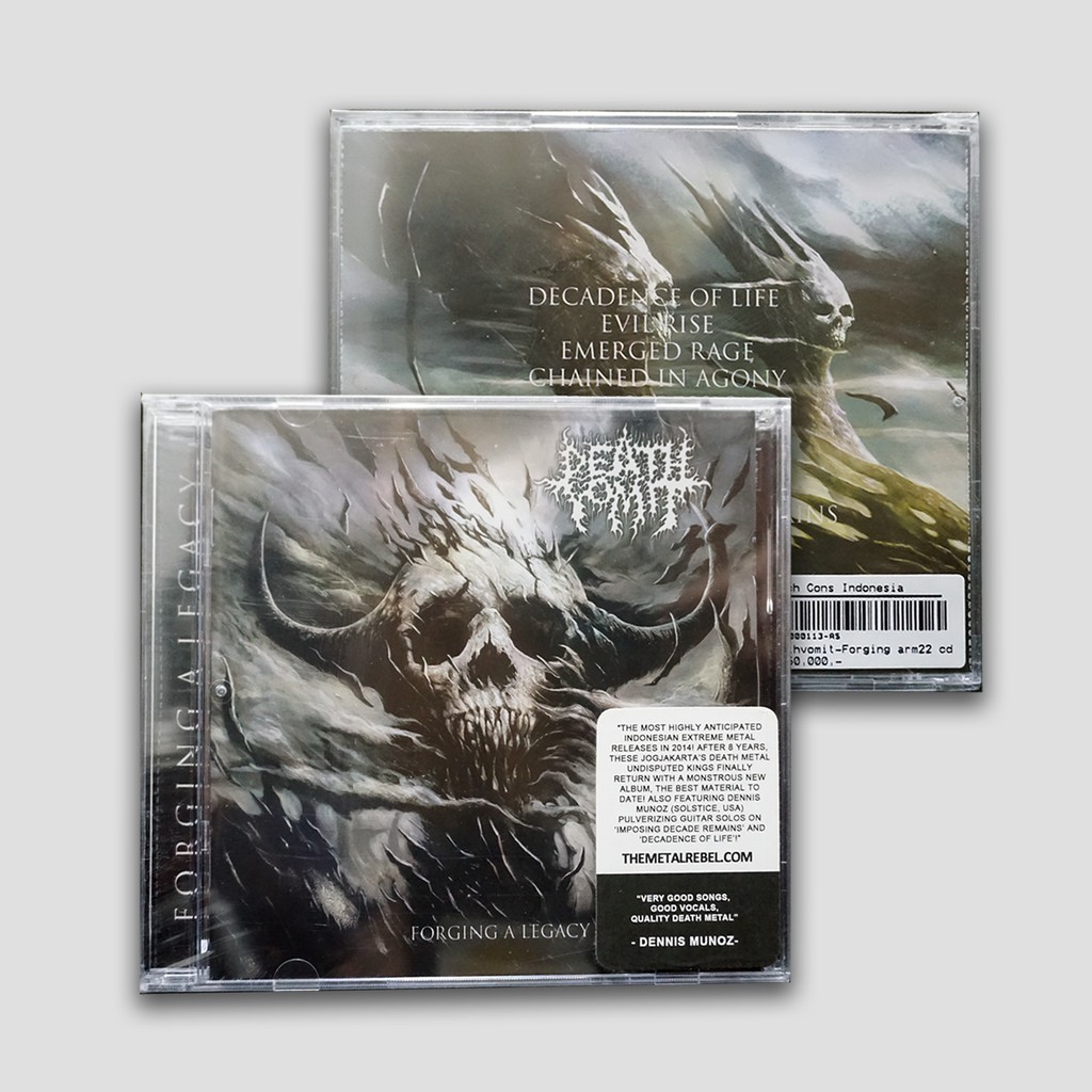 Jual CD Death Vomit - Forging A Legacy | Shopee Indonesia