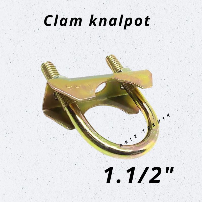 Jual Klem Knalpot Baut U Bolt Exhaust Clamp 1.50Inch | Shopee Indonesia