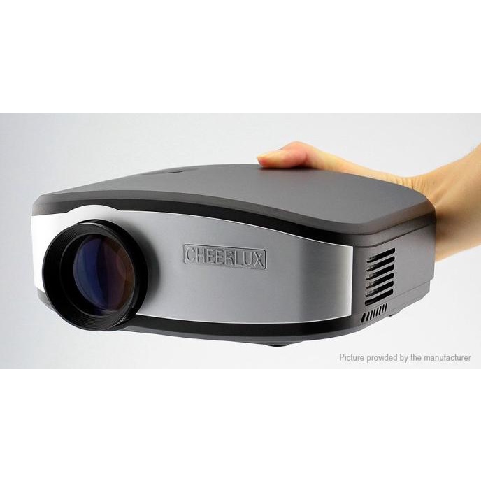 Jual infocus infokus Mini projector LED cheerlux c6 1200 Lumen With TV ...