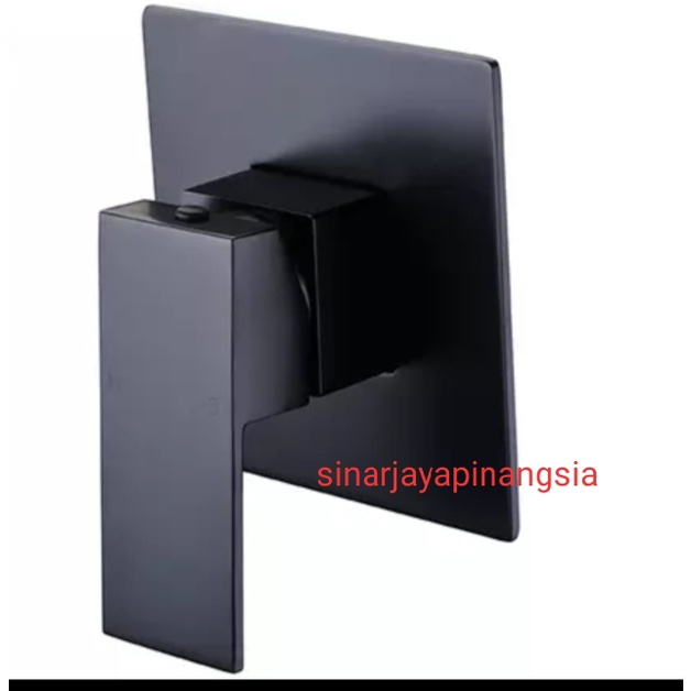 Jual KERAN SHOWER TANAM PANAS DINGIN HITAM/KERAN SHOWER MIXER KOTAK ...