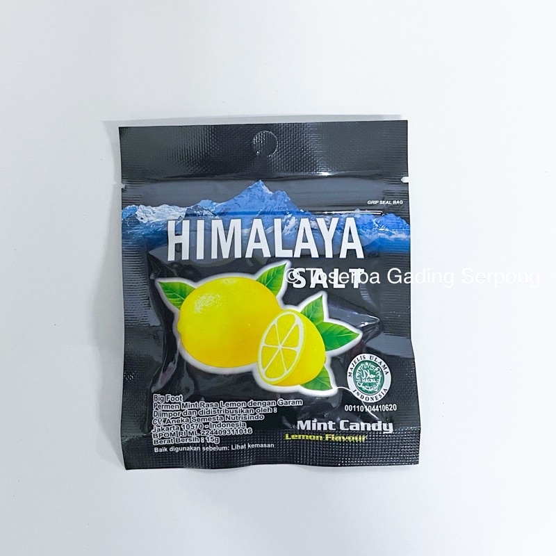Jual Permen Himalaya Salt Lemon Mint dan Pastilles Peppermint | Shopee ...